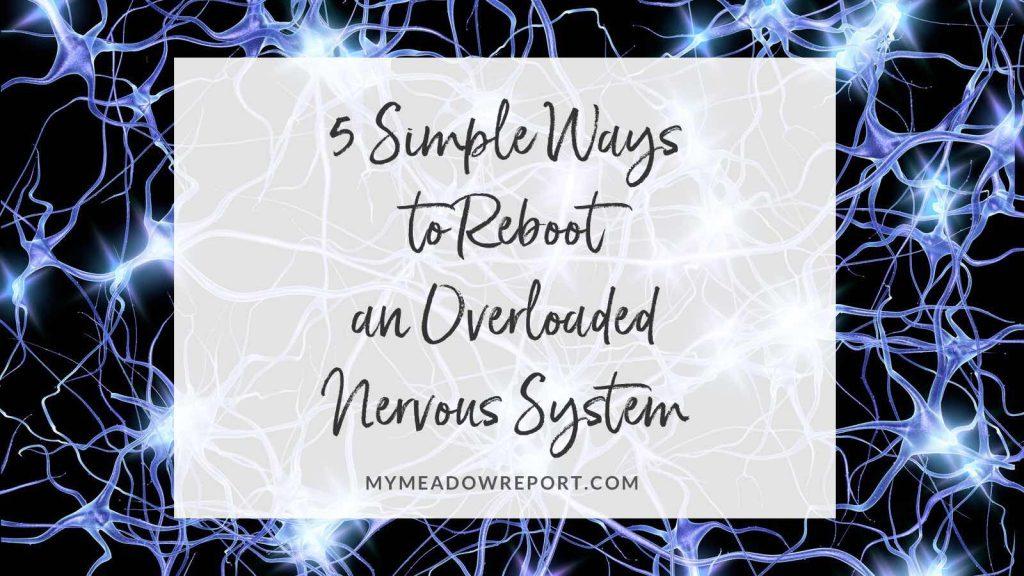 5 Simple Ways to Reboot an Overloaded Nervous System - Renée Fishman
