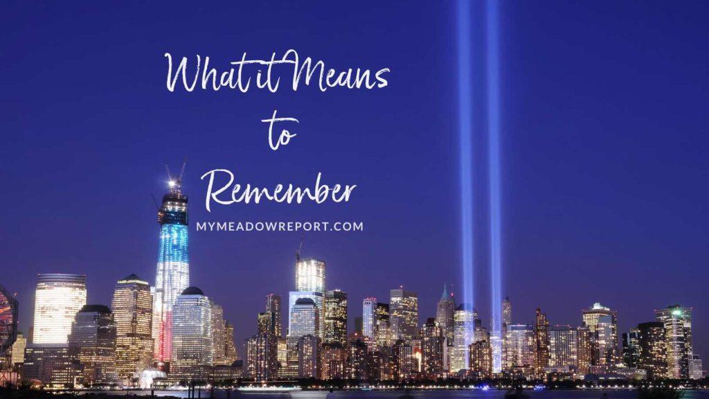 What it Means to Remember - Renée Fishman
